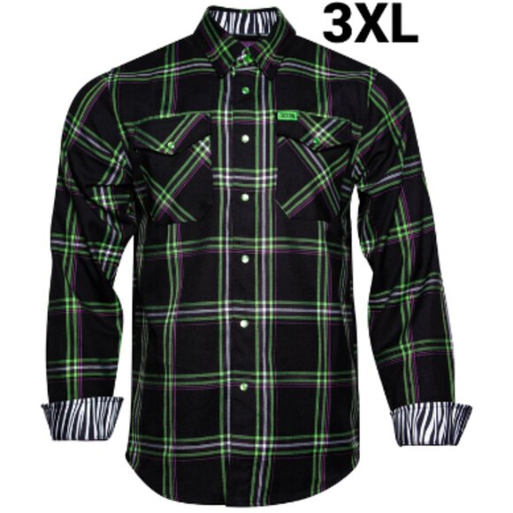 DIXXON | Shirts | Dixxon Flannel Frankie Flannel Shirt Frankenstein ...